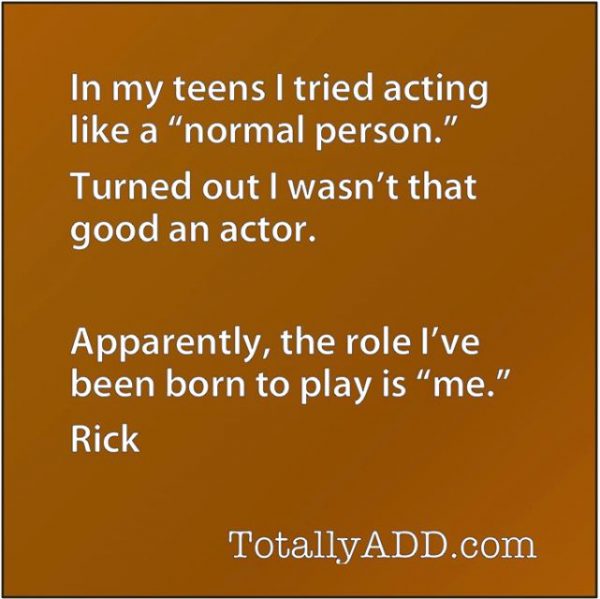 Act Normal - TotallyADD